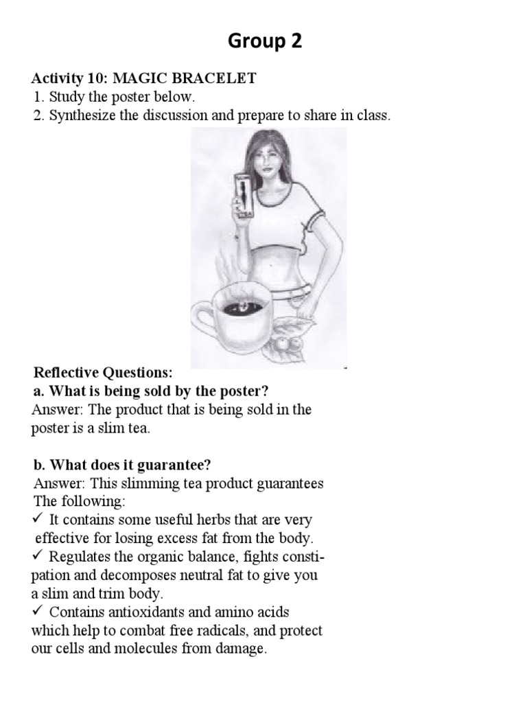 Group 2: Activity 10: MAGIC BRACELET | PDF