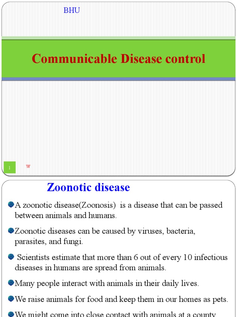 Zoonotic Diseases | Download Free PDF | Rabies | Infection