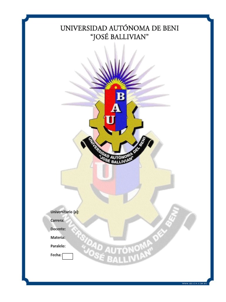 Caratula Uab | PDF | Ciencias sociales | Historia