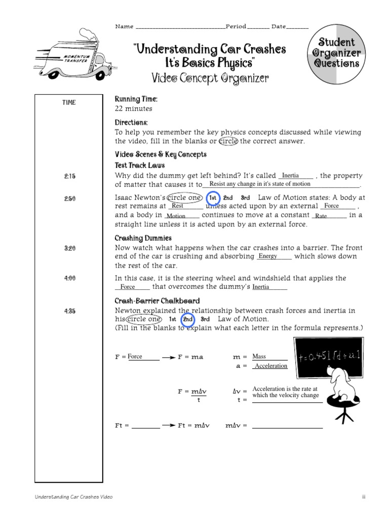 Understanding Car Crash Physics | PDF | Inertia | Force