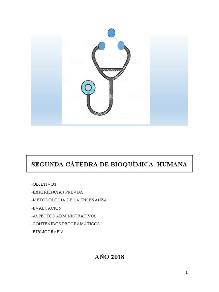 Segunda Cátedra de Bioquímica Humana | PDF | Proteínas | Enzima