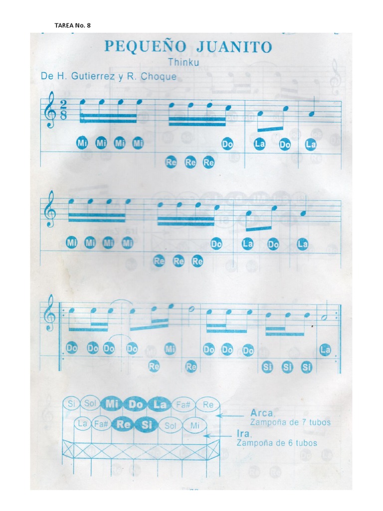 Lec. No. 8 4°b-Pequeño Juanito | PDF