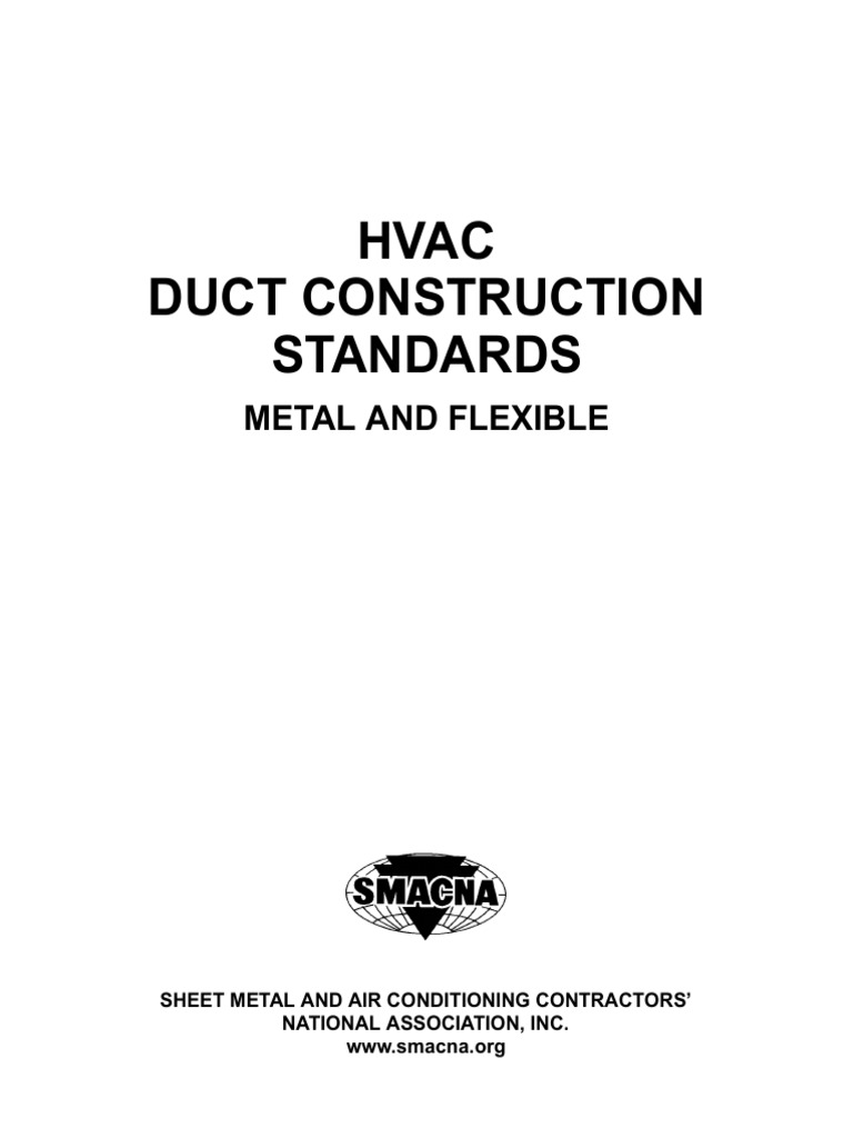 SMACNA Duct Construction Standards - 3rd Edition - 2005 | PDF