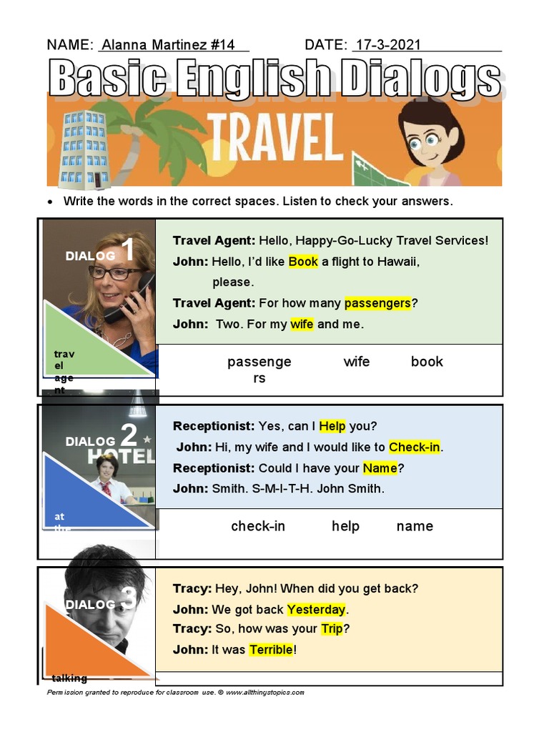 3 Dialogues | PDF | Applied Linguistics | Linguistics