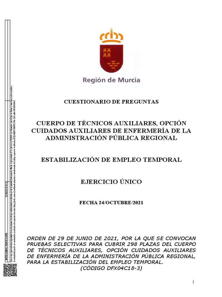 Examen Imas 2021 Extab | PDF