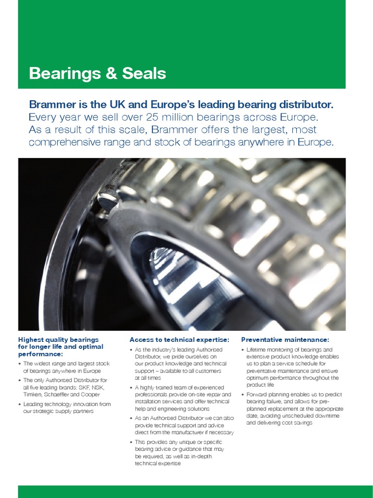 Catalogo de Rodamientos Tipo Revista | PDF | Bearing (Mechanical) | Lubricant