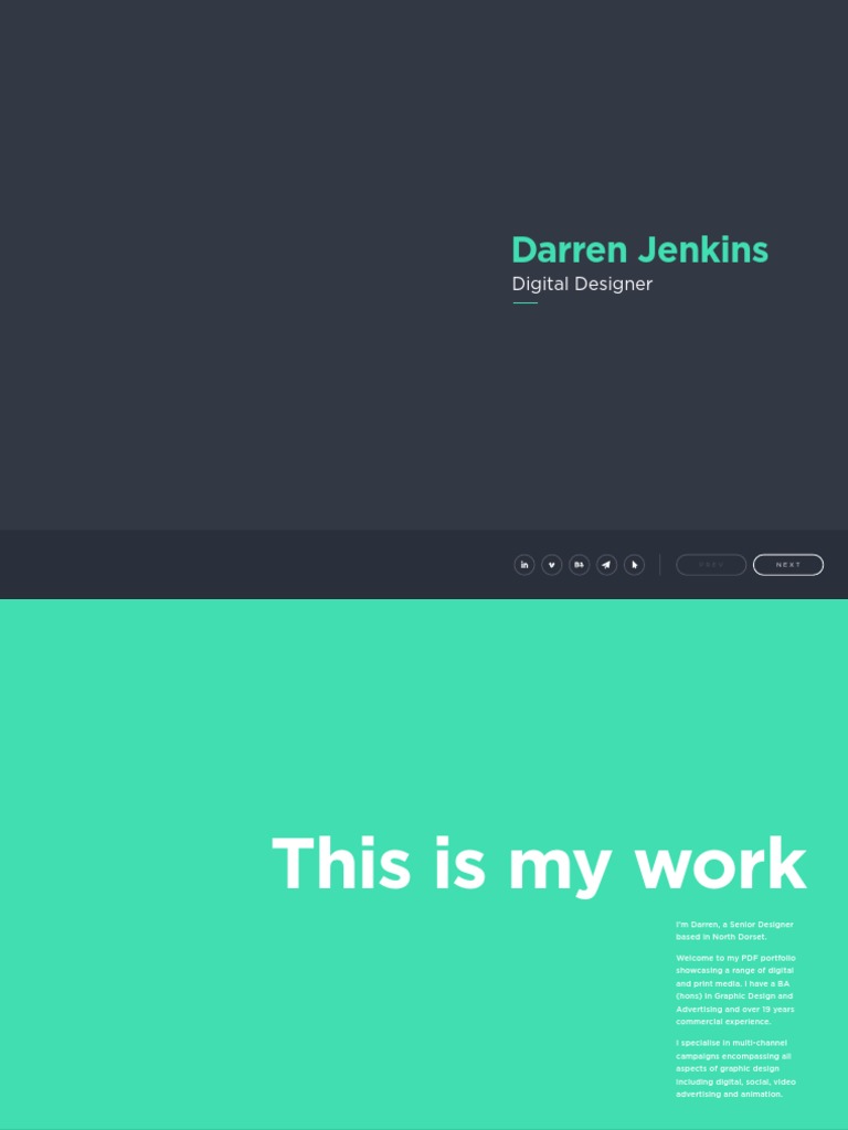 Darren Jenkins Portfolio Pdf Graphic Design Advertising