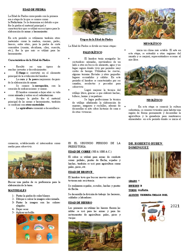 Edad De Los Metales Pdf Edad De Piedra Arqueología