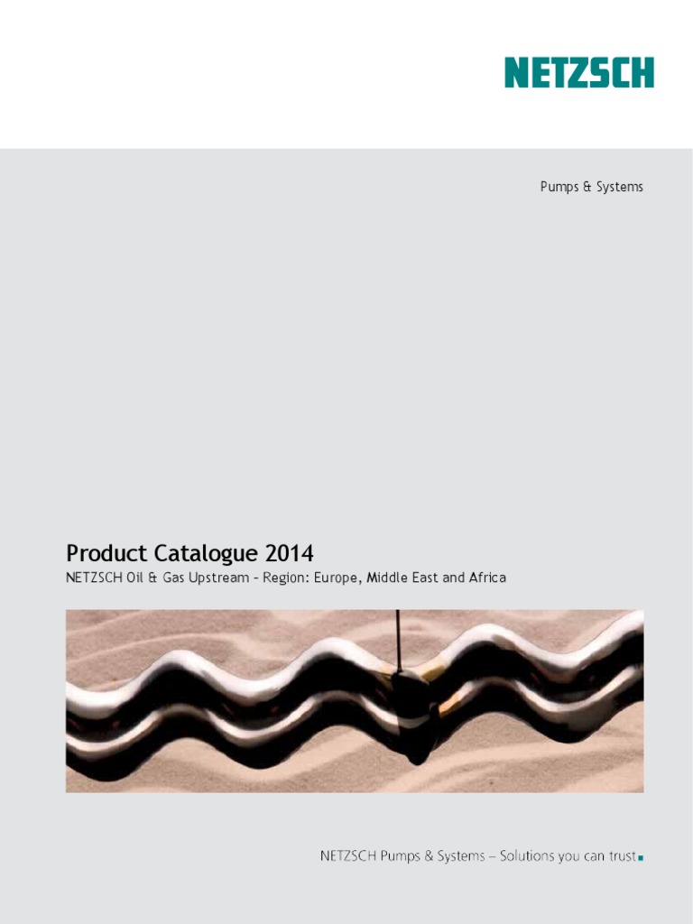 BCPVEN PCP NETZSCH-Oilfield-Upstream en 03 14a | PDF | Pump | Machines