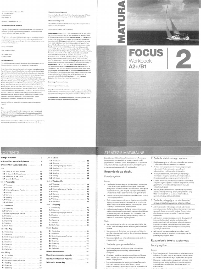 Focus Workbook 2 | PDF