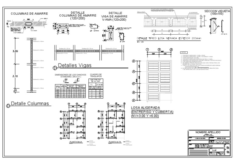 Plano Estructural - 2 | PDF