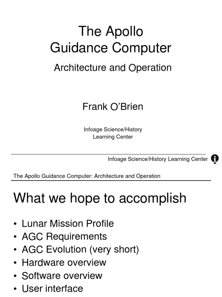 Apollo Guidance Computer | PDF | Computer Data Storage | Computer Engineering