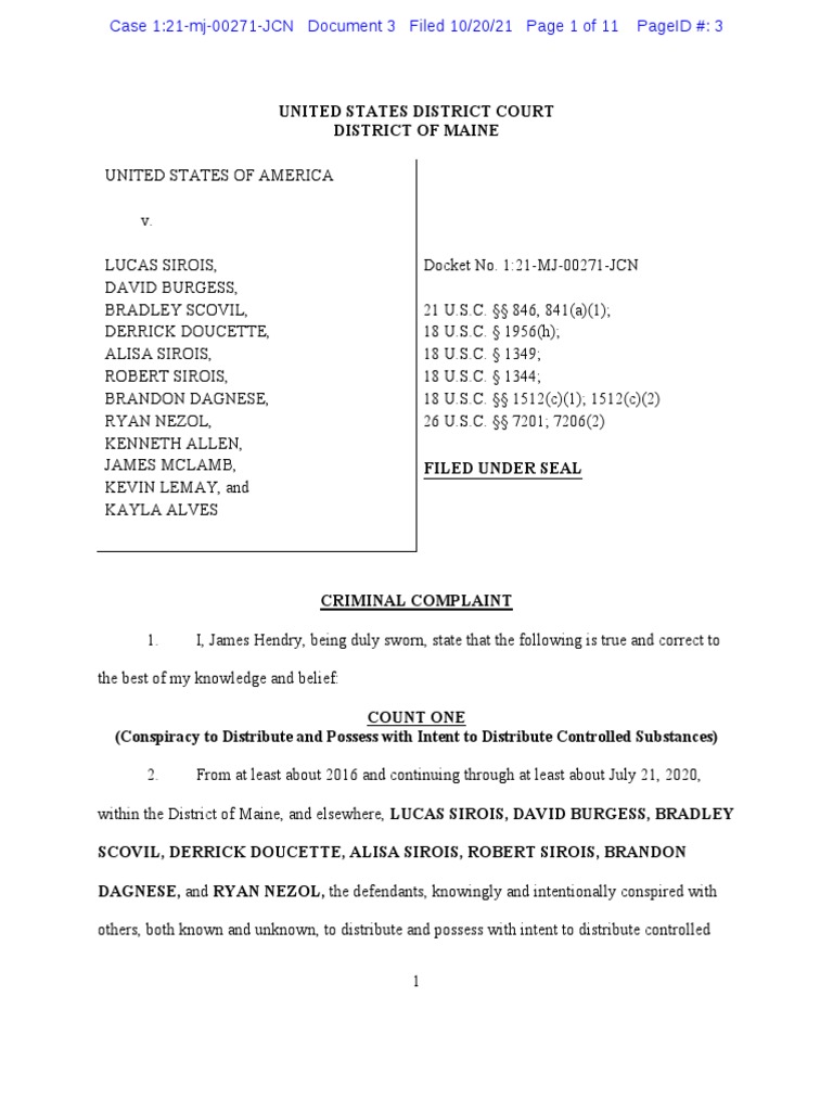Court Paperwork | Download Free PDF | Fraud | Conspiracy (Criminal)