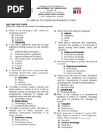 Quiz in Media and Information Literacy | PDF | Literacy | Information ...