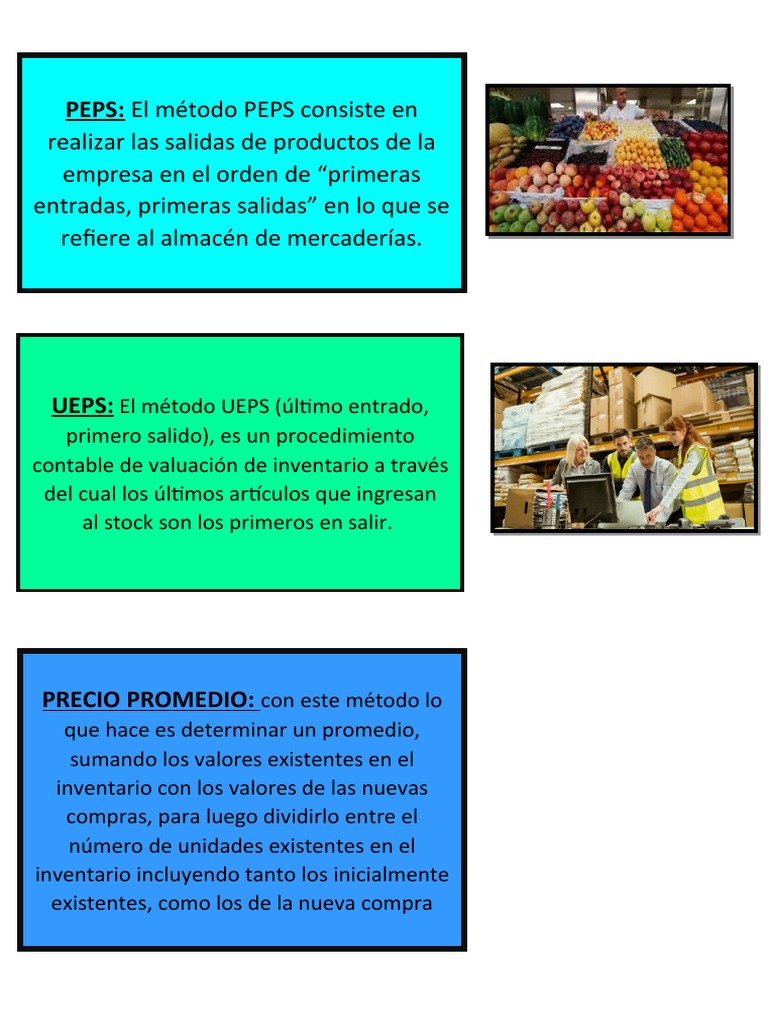 Método PEPS en Gestión de Inventarios | PDF