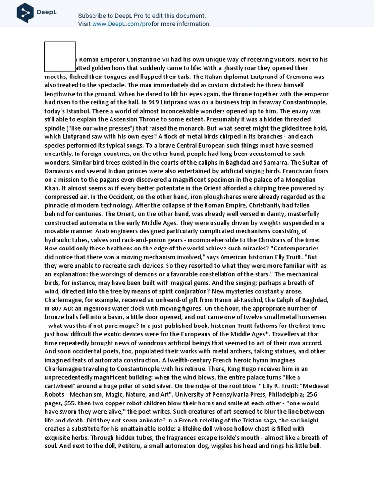 Subscribe To Deepl Pro To Edit This Document. Visit For More Information | PDF