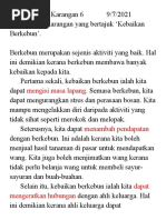 Karangan Faedah Berkebun | PDF