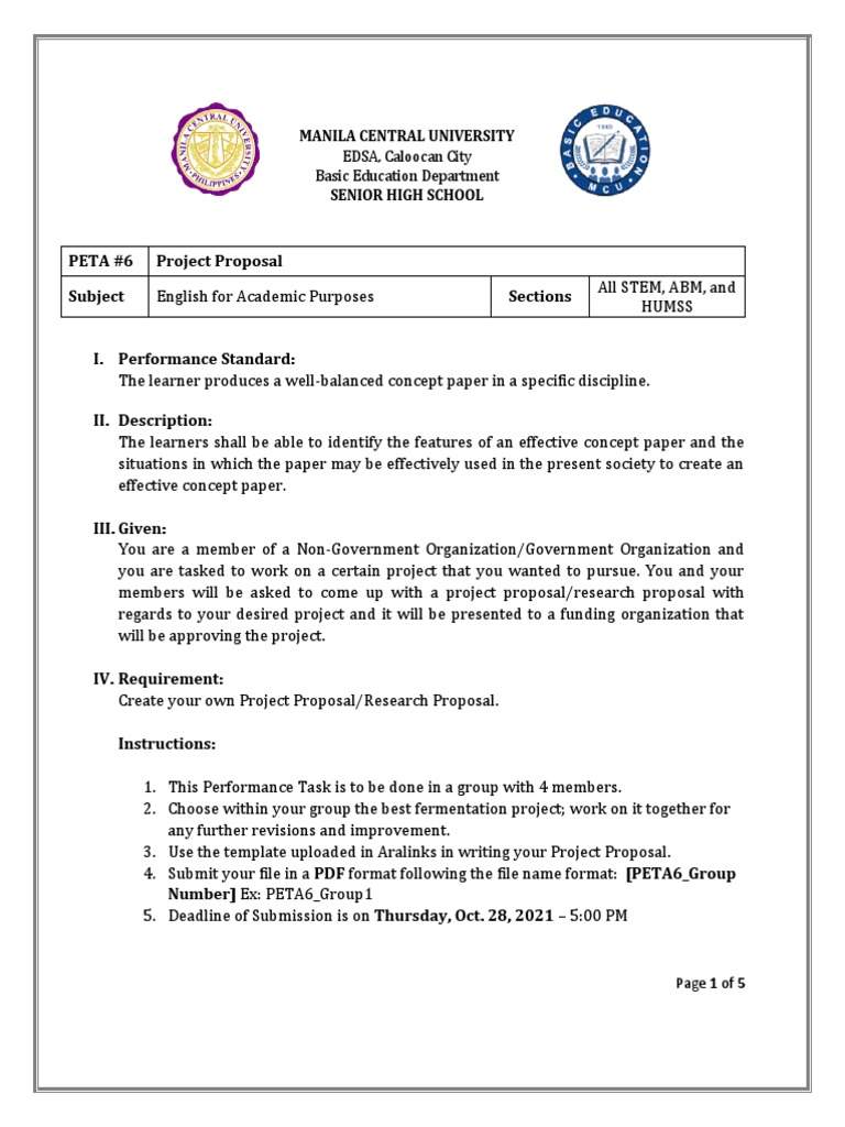 EAP Performance Task 6 | PDF | Cognition | Communication