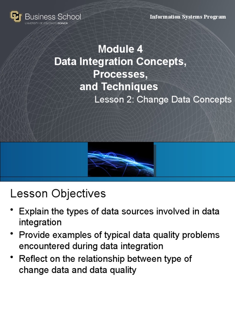 Data Integration Concepts and Challenges | PDF | Data Quality ...