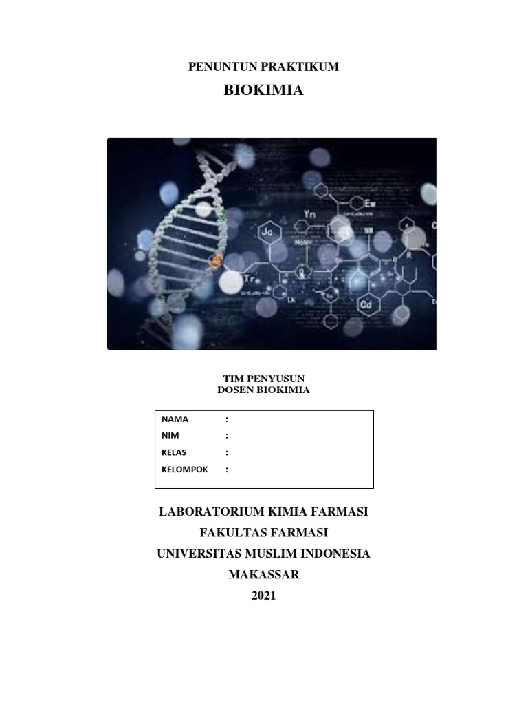 Penuntun Praktikum Biokimia 2021 | PDF | Pengembangan Diri | Kesehatan Holistik