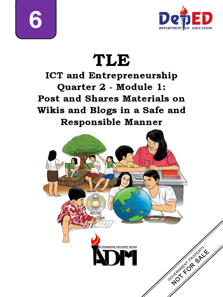 ICT and Entrepreneurship Quarter 2 - Module 1: Post and Shares ...