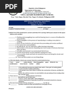 Activity Sheet in Grade 6 Epp | PDF