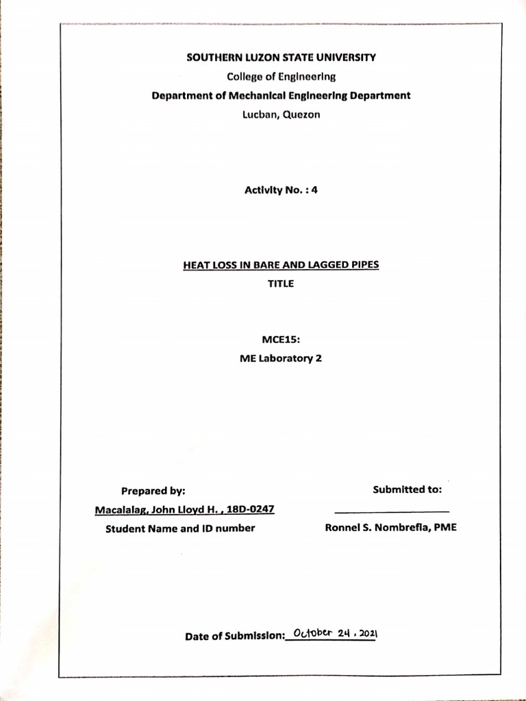 Machine Design - Activity 4 | PDF