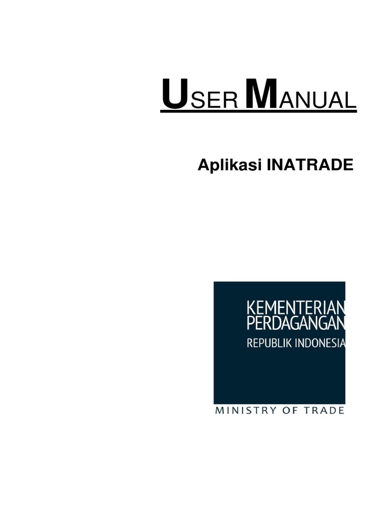 Panduan Lengkap Aplikasi INATRADE | PDF | Teknologi & Rekayasa