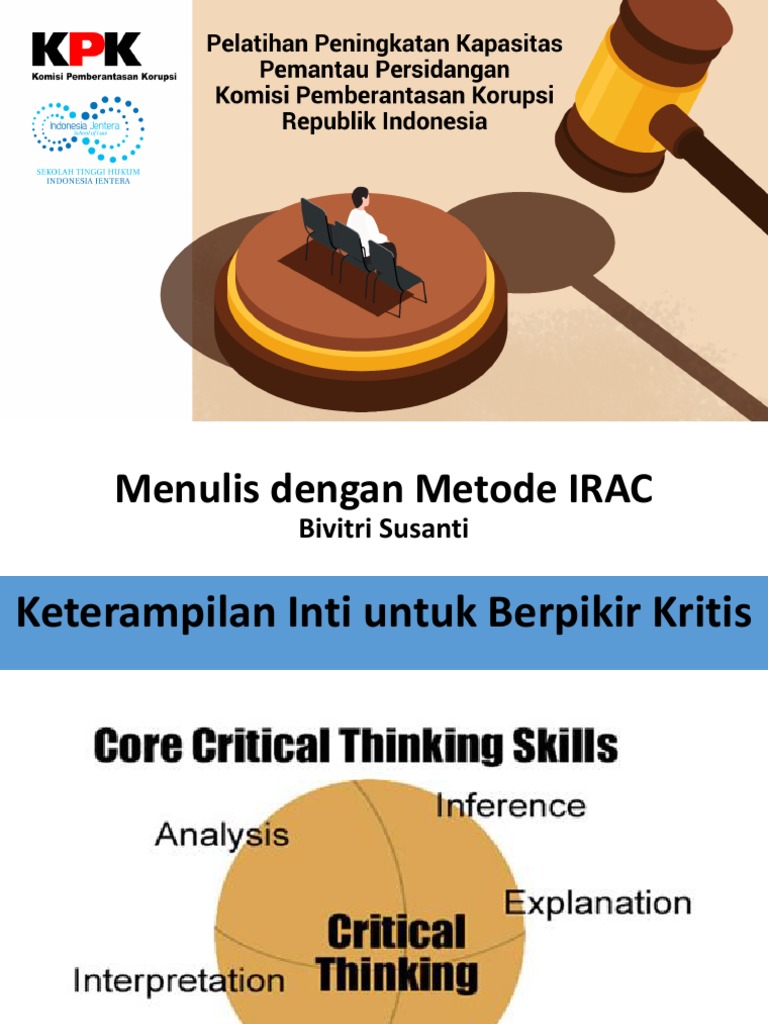 Panduan Menulis dengan Metode IRAC | PDF