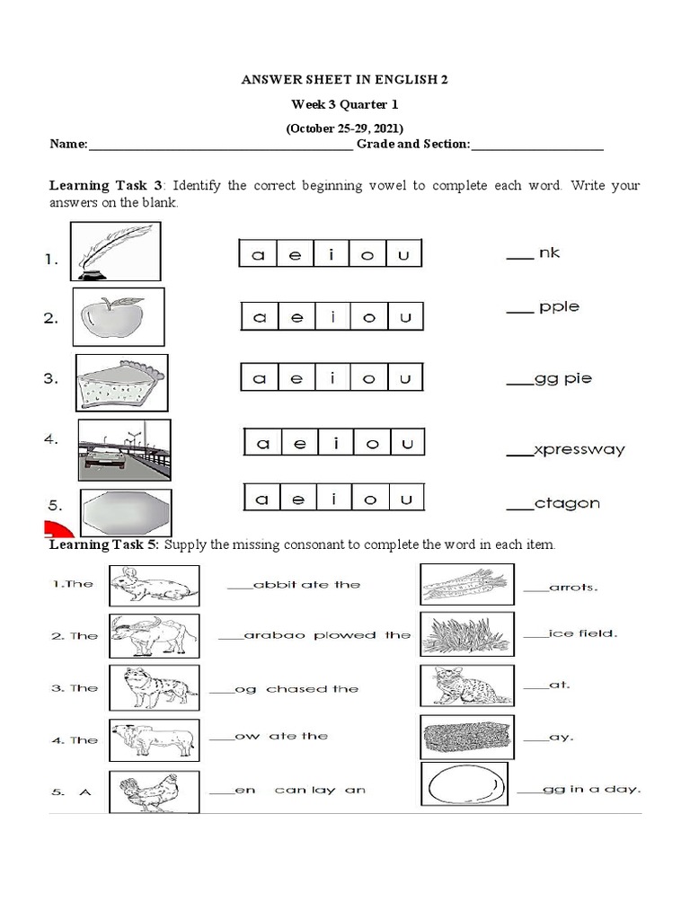 Las in English q1 Week 3 Day 2 | PDF