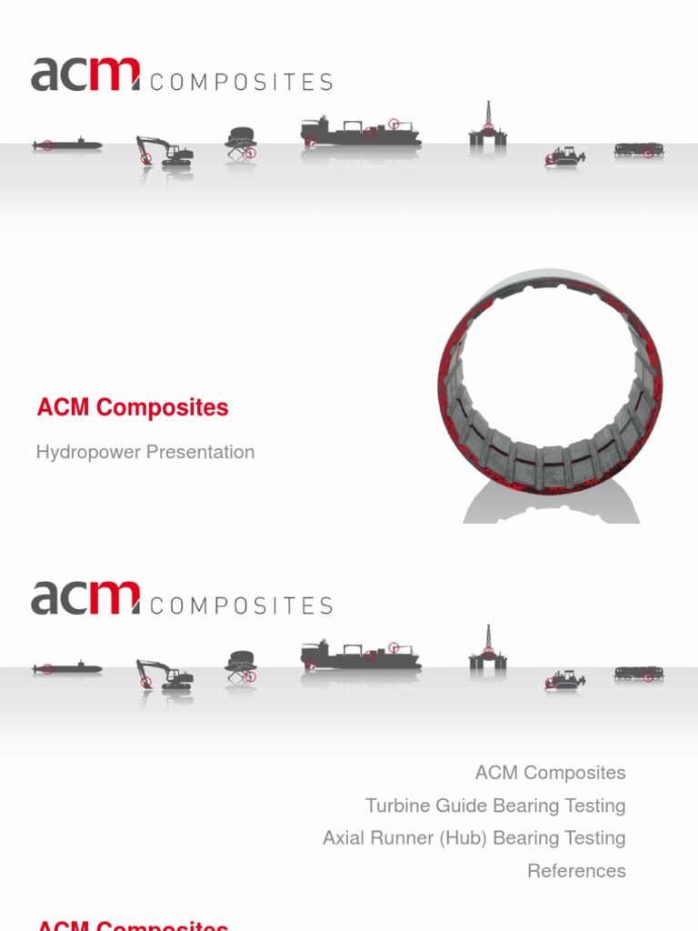 Evaluation of Materials for Turbine Guide Bearings and Axial Runner ...