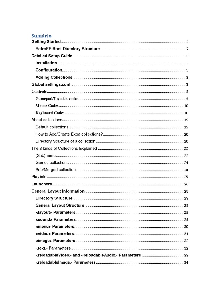 Manual retroFE | PDF | Computer File | Text File