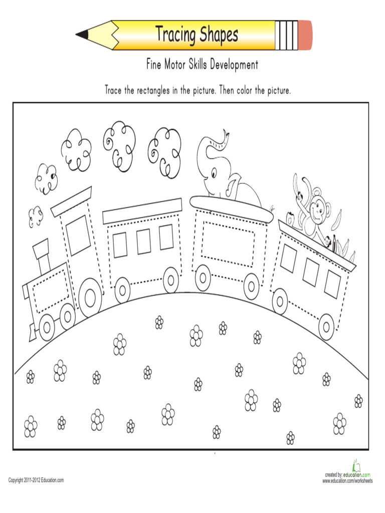 Tracing Shapes 2 | PDF