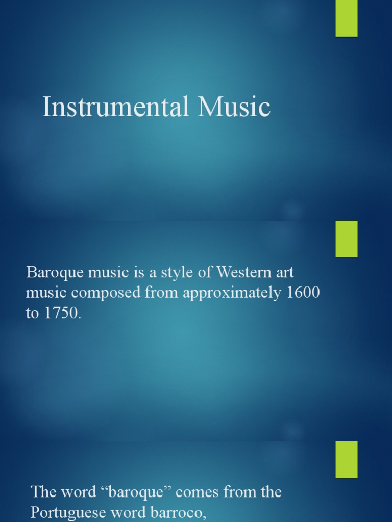 Instrumental Music Report | PDF | Romanticism | Classical Music