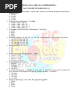 Soal Math Level 1 Omnas 12 | PDF