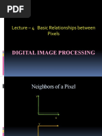 Basic Relationships Between Pixels | PDF | Imaging | Image Processing