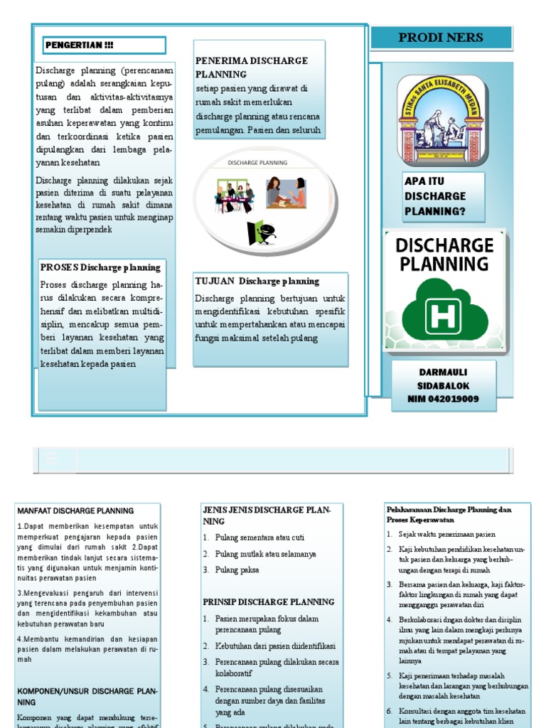 Leaflet Discharge Planning | PDF