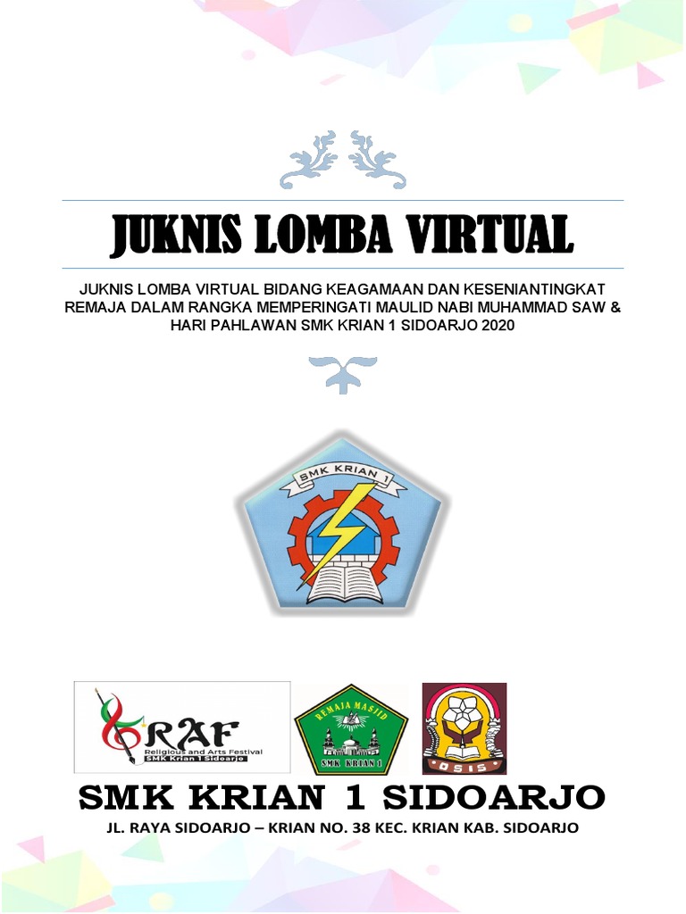 Juknis Lomba Virtual SMK Krian 1 2020 | PDF