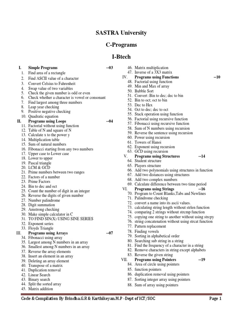 C Full Programs Download Free Pdf String Computer Science Pointer Computer Programming