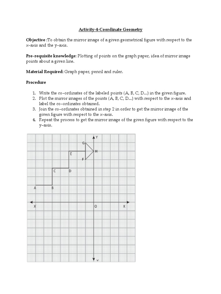 Activity 5 Coordinate Geometry | PDF | Teaching Methods & Materials