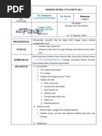 SOP Pemasangan Infus Lengkap Sesuai Standar Akreditasi | PDF