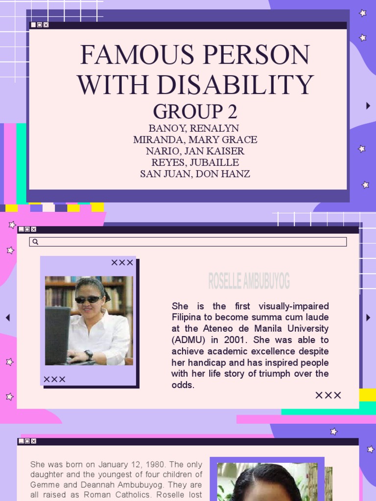 Roselle Ambubuyog: Inspiring Journey | PDF