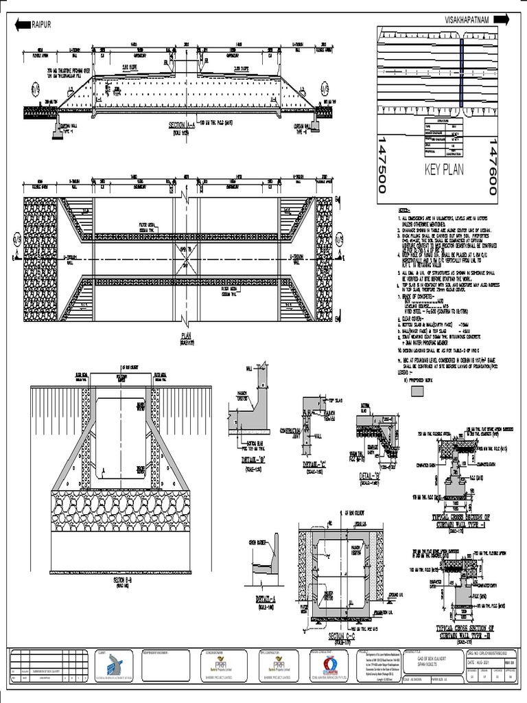 TCS 3 Box Culvert - U-Trough Wall-Gad | PDF | Transport