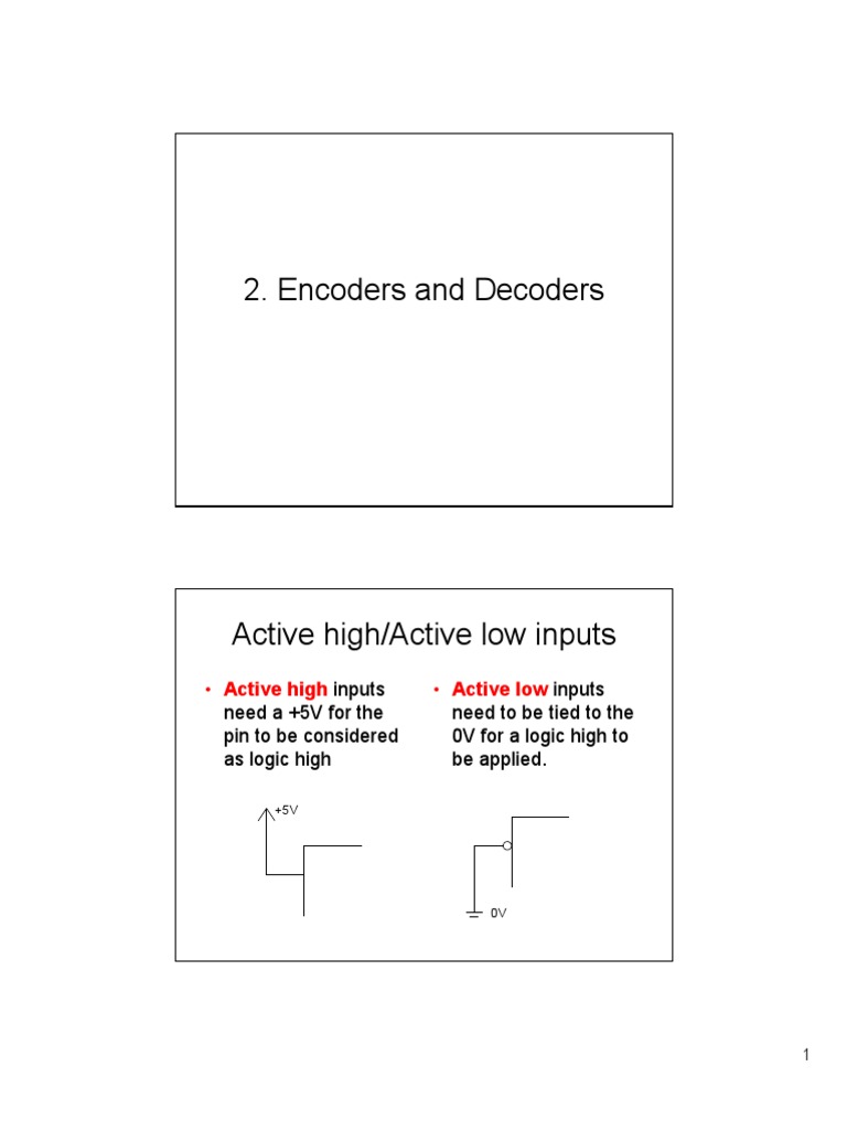 Encoders and Decoders | PDF | Binary Coded Decimal | Integrated Circuit