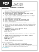Resume For F A Under R2R, O2C and GL Domains - Immediate Joiner | PDF ...