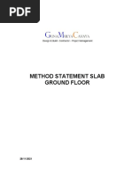 Method Statement For Demolition of Building Structures 1 | PDF | Demolition