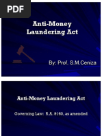 Ra 9160, As Amended by Ra 9194: Anti-Money Laundering Act Quiz | PDF ...