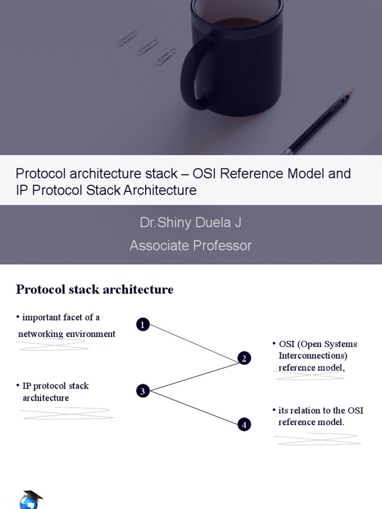 Protocol Architecture Stack - OSI Reference Model and IP Protocol Stack ...