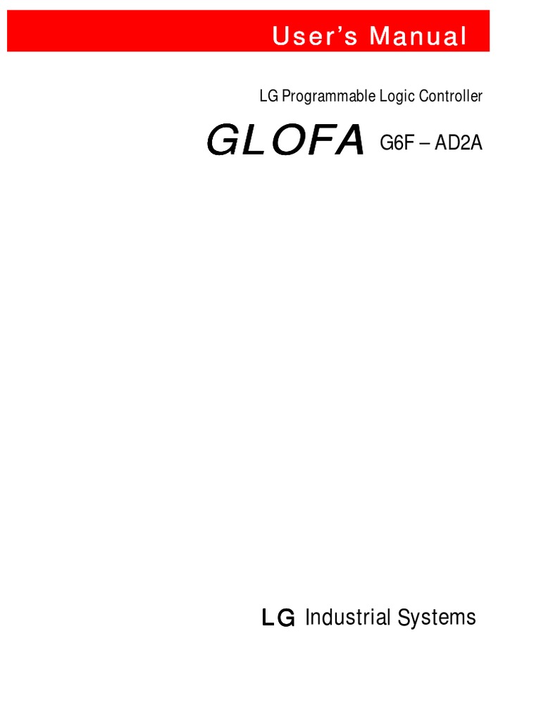 Glofa Glofa Glofa Glofa: User User User User''''s Manual S Manual S ...