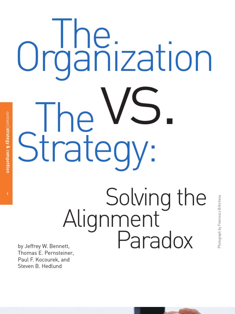 Organization Vs Strategy | PDF